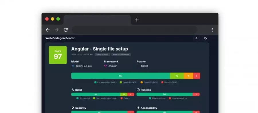 Angular加入Web Codegen Scorer与MCP Server新工具，推进AI导向开发 - 十轮网